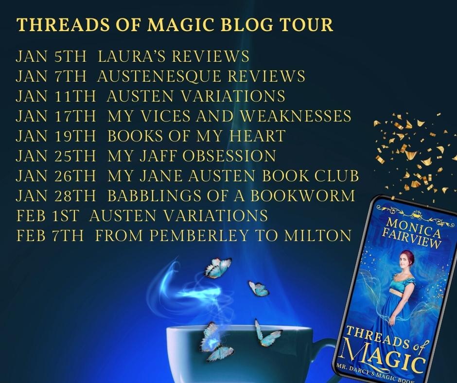 Celebrating Threads of Magic release with a Giveaway🎉!!! - Jane Austen ...